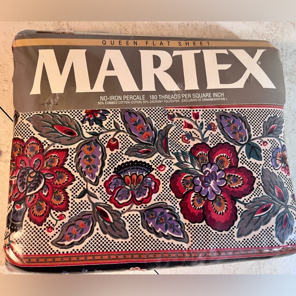 Martex | Bedding | New Vintage 9s Martex Avignon Flat Sheet | Poshmark